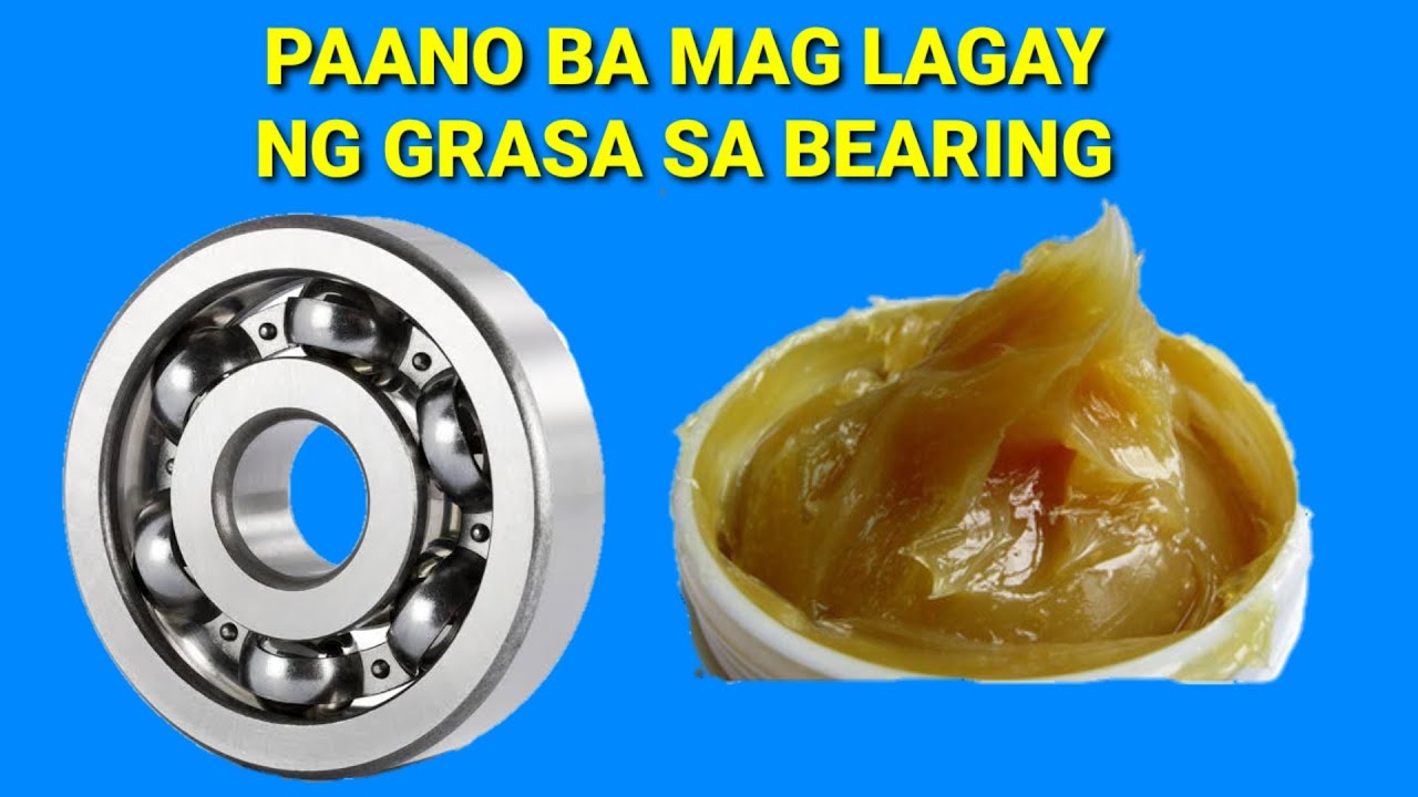 Paano mag Lagay ng Grasa sa Bearing - YouTube