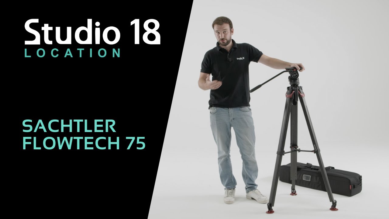 À LOUER : Trépied Sachtler Flowtech 75 Carbone - YouTube