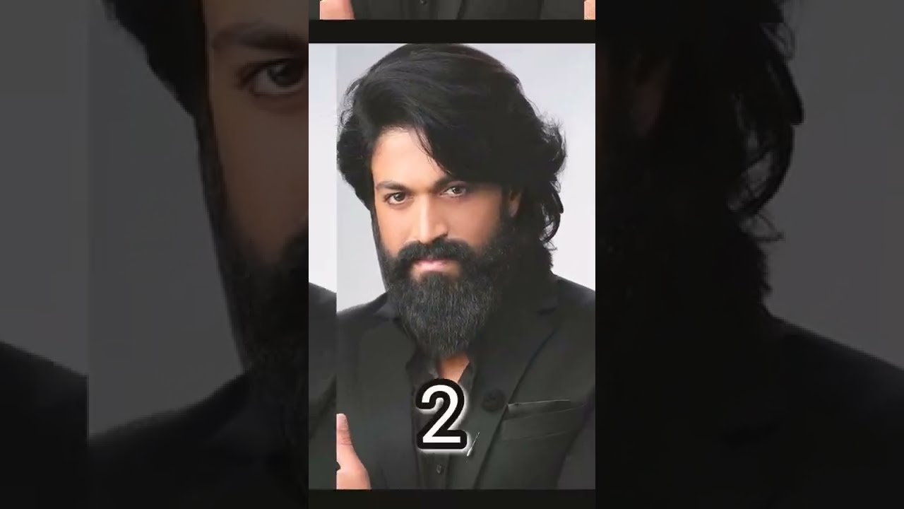 Kgf #yash hair style #yash beard style@fancy hair saloon - YouTube
