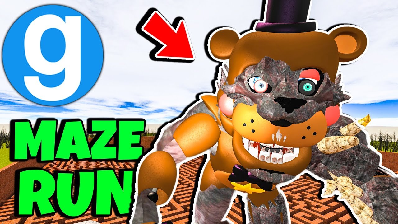 New Rockstar Twisted Fusion Maze Run! Five Nights at Freddy's Gmod FNAF ...