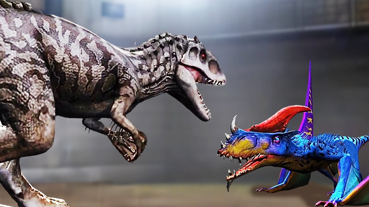 Jurassic World Battle - Battle Stage 61 - Indominus Rex - YouTube