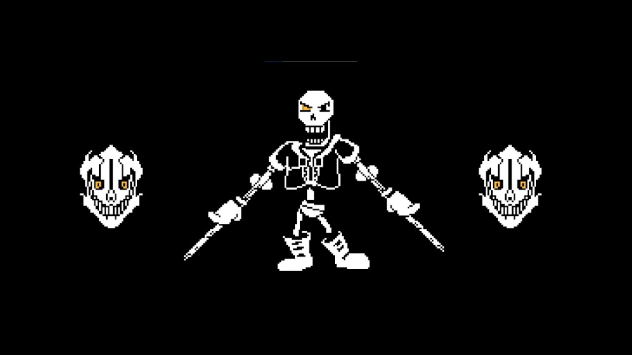 Disbelief Papyrus fight 1&2 phase - YouTube