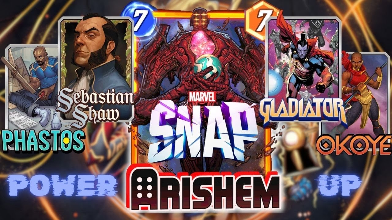 MARVEL SNAP: Arishem FUN Power up - YouTube