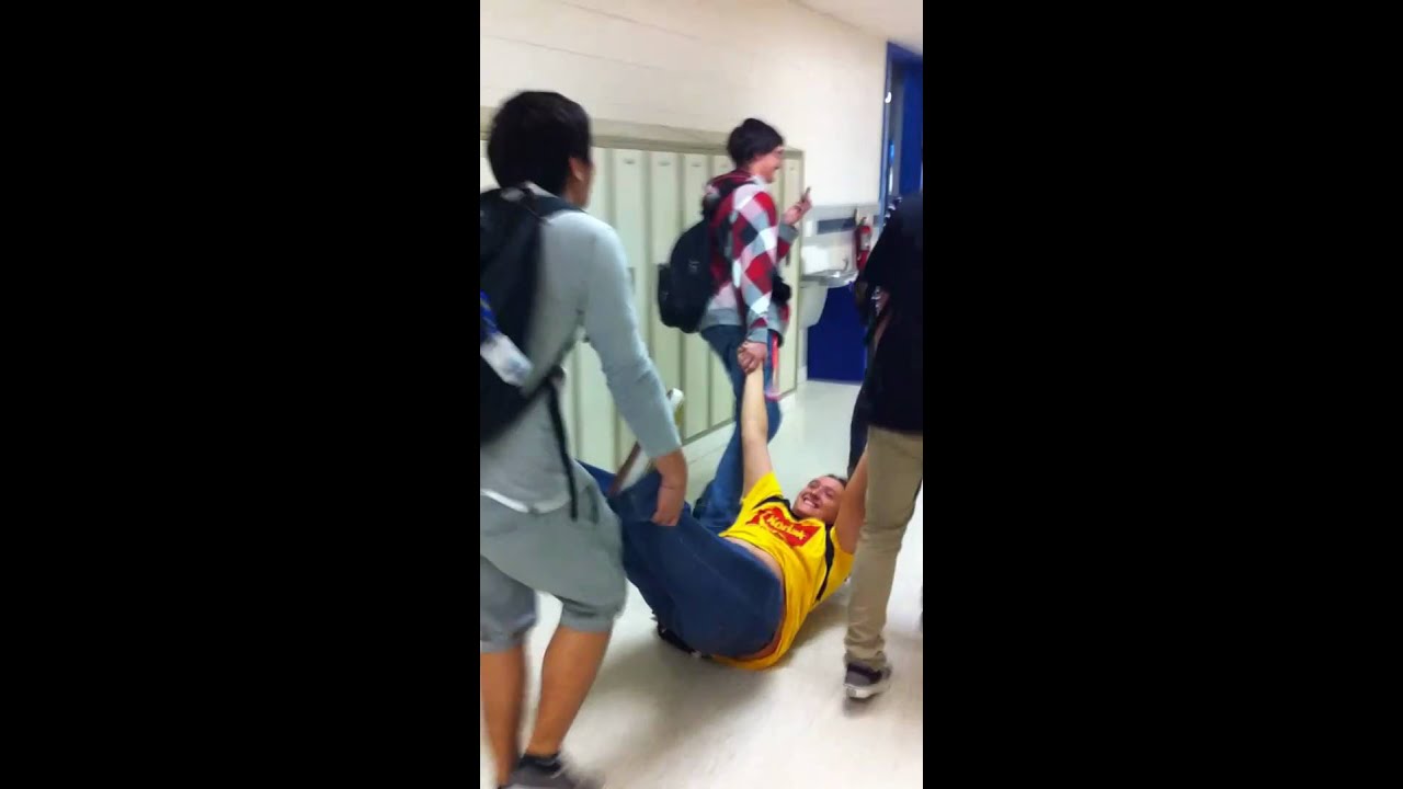 Kid Getting Dragged Across the Floor - YouTube