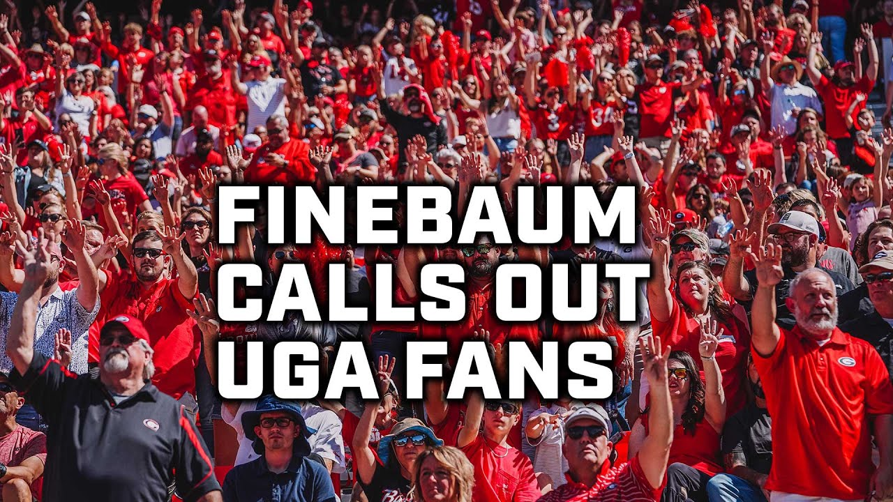 Paul Finebaum calls out UGA fans after Kent State game - YouTube