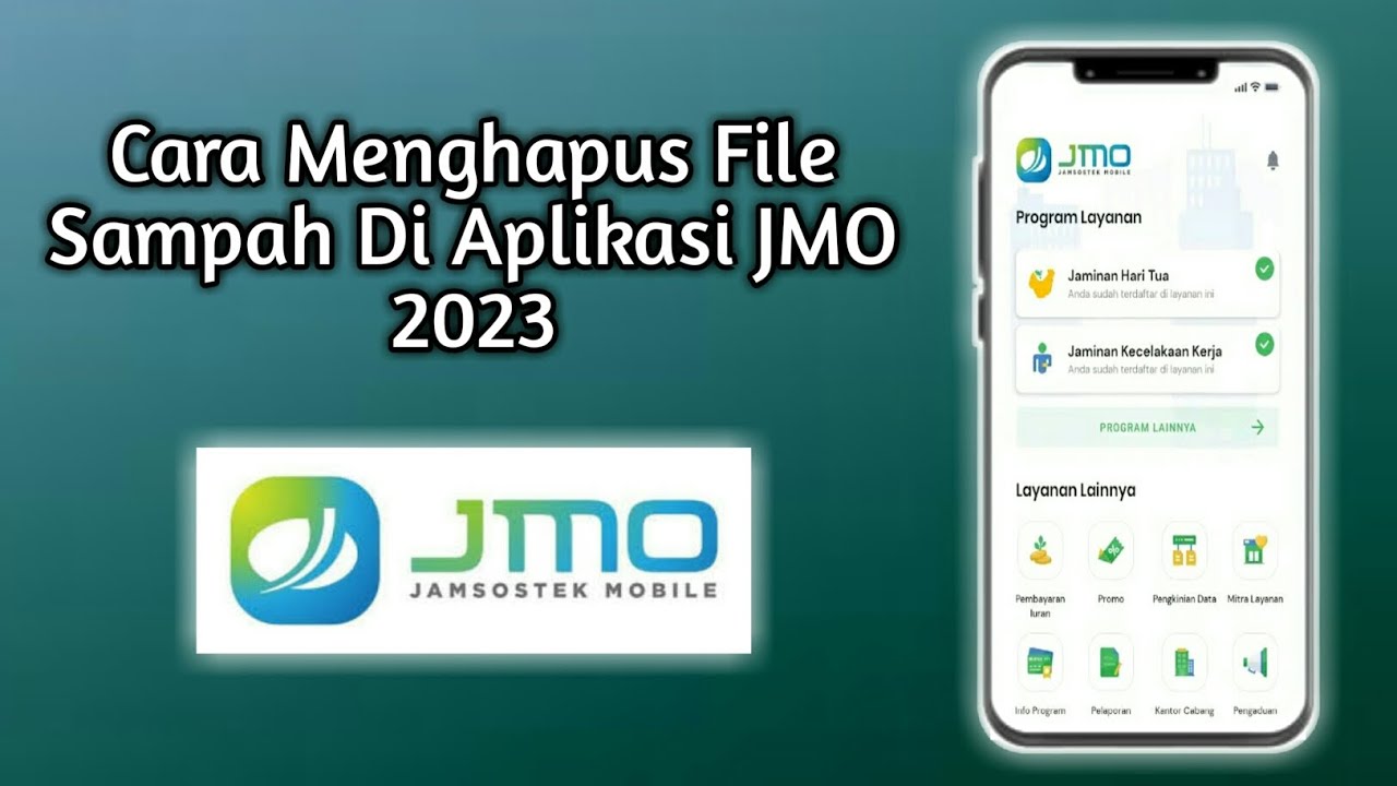 Cara Menghapus File Sampah Di Aplikasi Jmo 2023 - YouTube