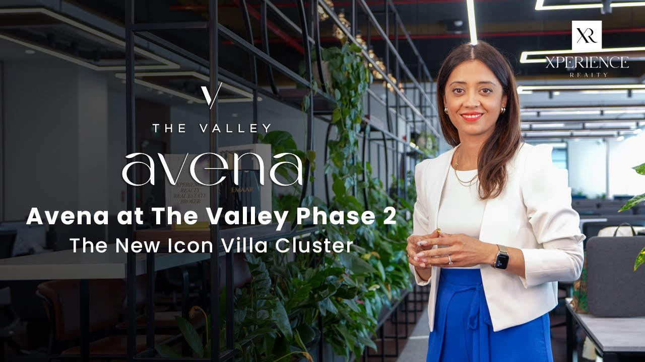 The New Iconic Villa Cluster - Avena at The Valley Phase 2 - YouTube