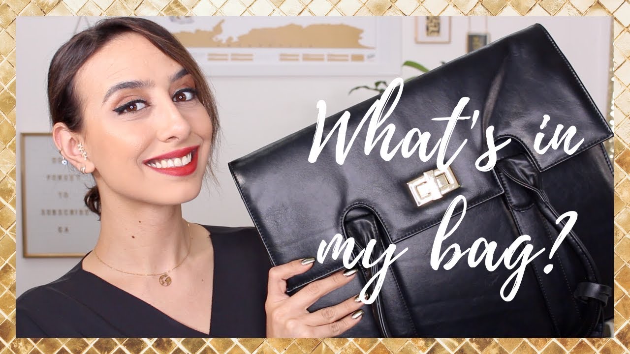 What's In My Work Bag | Boss Lady Essentials! - YouTube