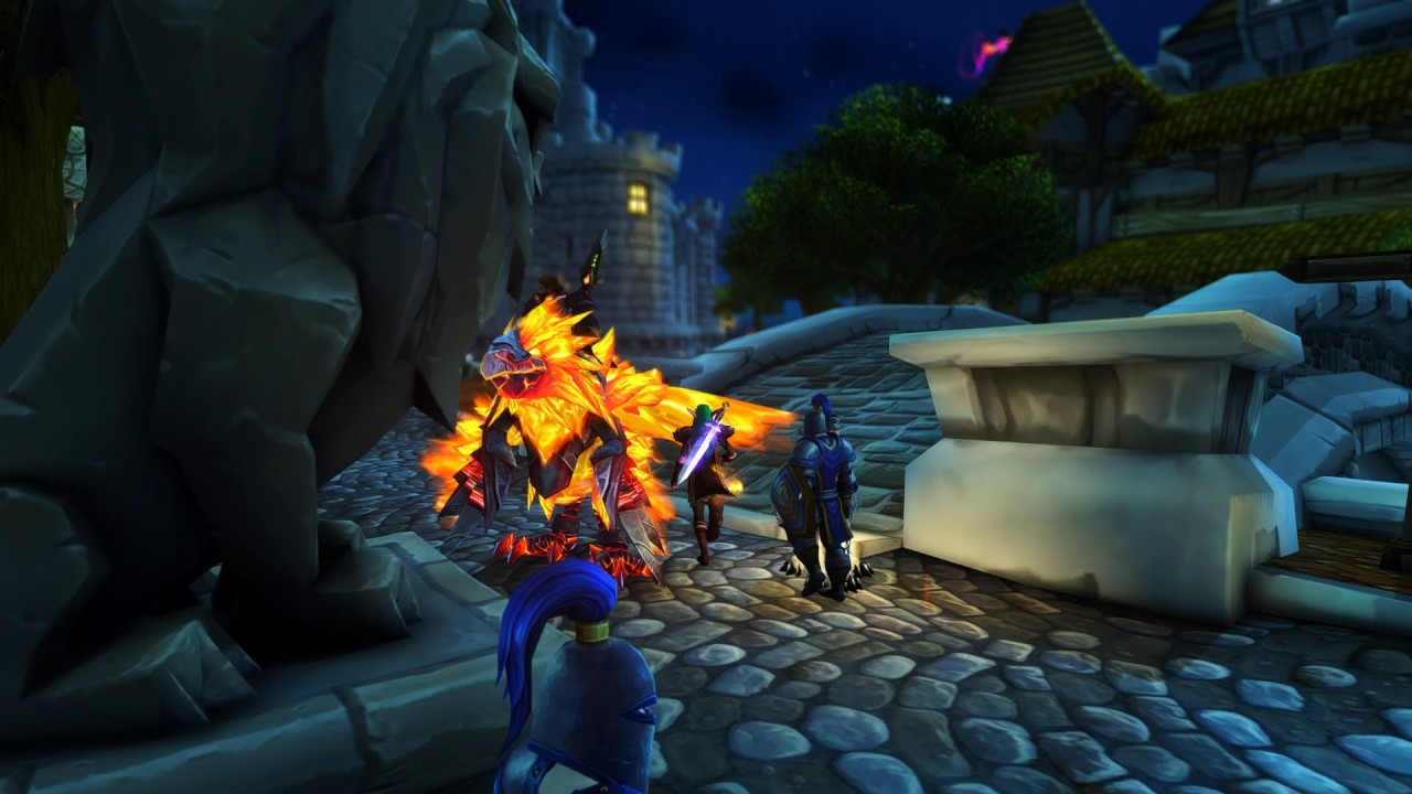 [World of Warcraft] A walk through Stormwind - ReShade - YouTube