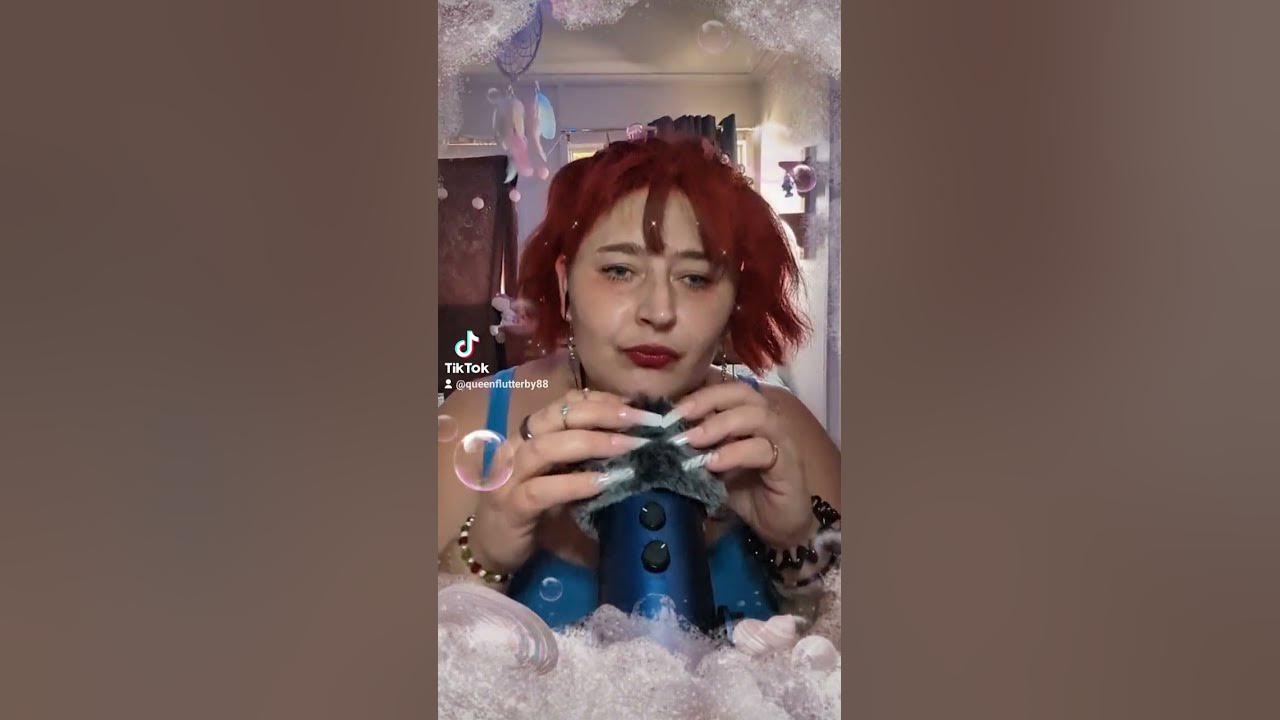 Asmr Tik Tok Fluffy Mic Trigger - YouTube