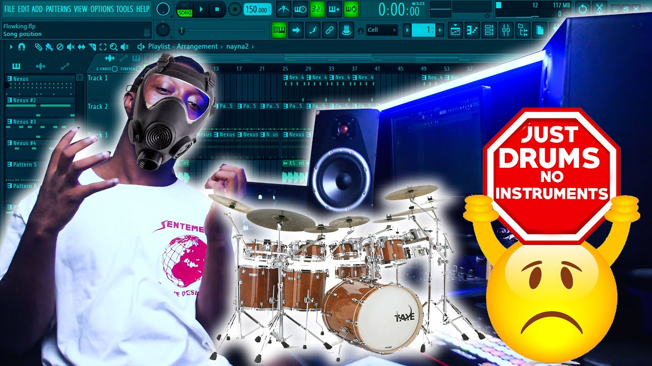 Making A Jama Type Beat (Drums Only) In FL Studio - YouTube