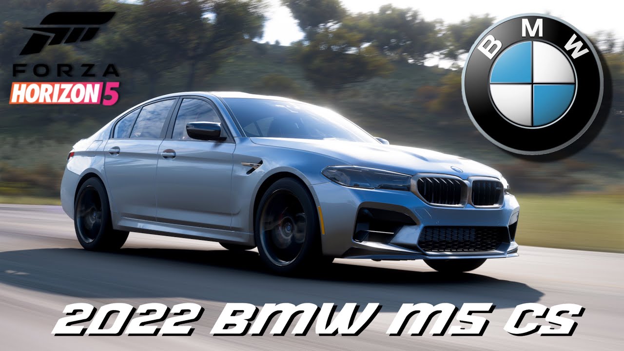 Forza Horizon 5 (2022 BMW M5 CS) Commercial - YouTube