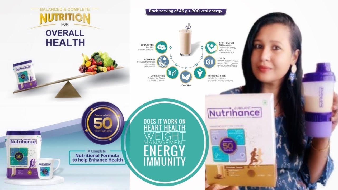 Jubilant Nutrihance Protein Powder review | Weight Management, Heart ...
