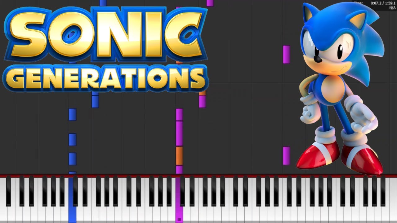 Crisis City [Classic] - Sonic Generations (Piano Tutorial) - YouTube