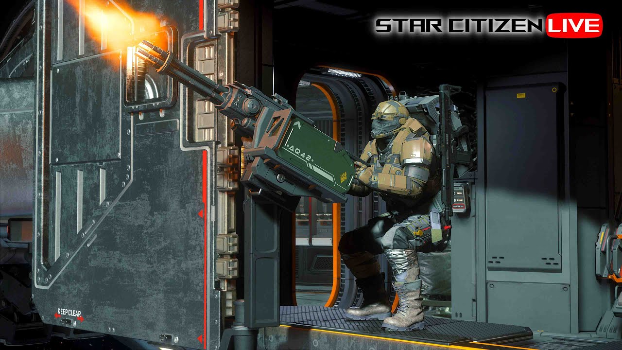 Door Gun Fun - Star Citizen #live #gameplay - YouTube