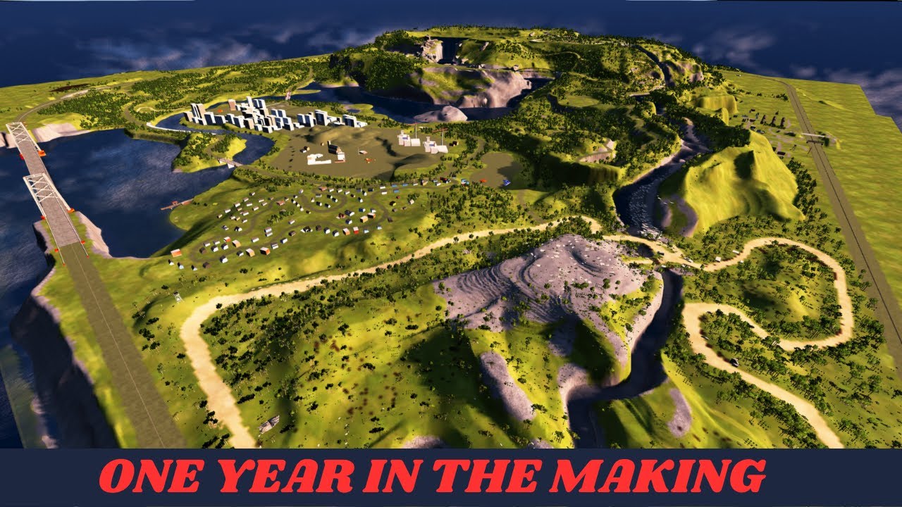 UK theme map BeamNG.Drive // working progress - YouTube