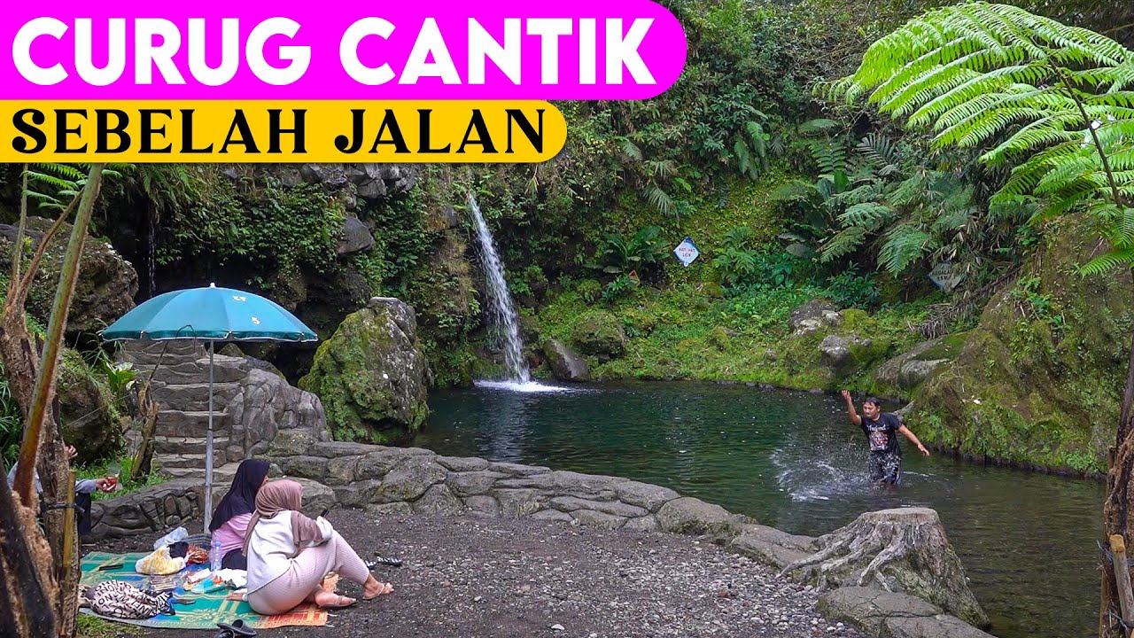 Curug Pinang Baturaden | Dari Jalan Terlihat Indah | Wisata di ...