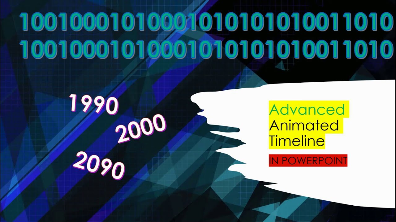 Animated Timeline Slide in PowerPoint | Office 365 [with TEMPLATE ...