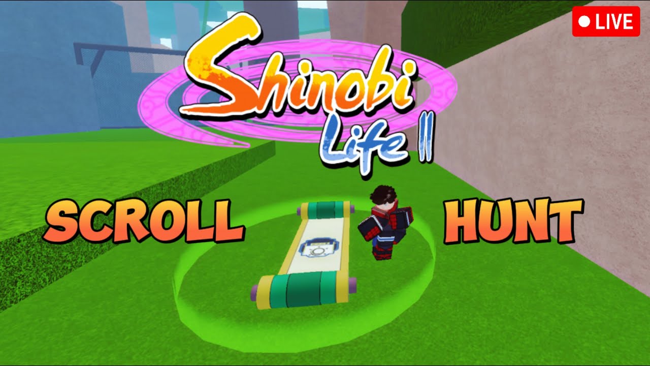 🔴 Shinobi Life 2 -FREE SCROLLS FOR VIEWERS- 🔴 - YouTube
