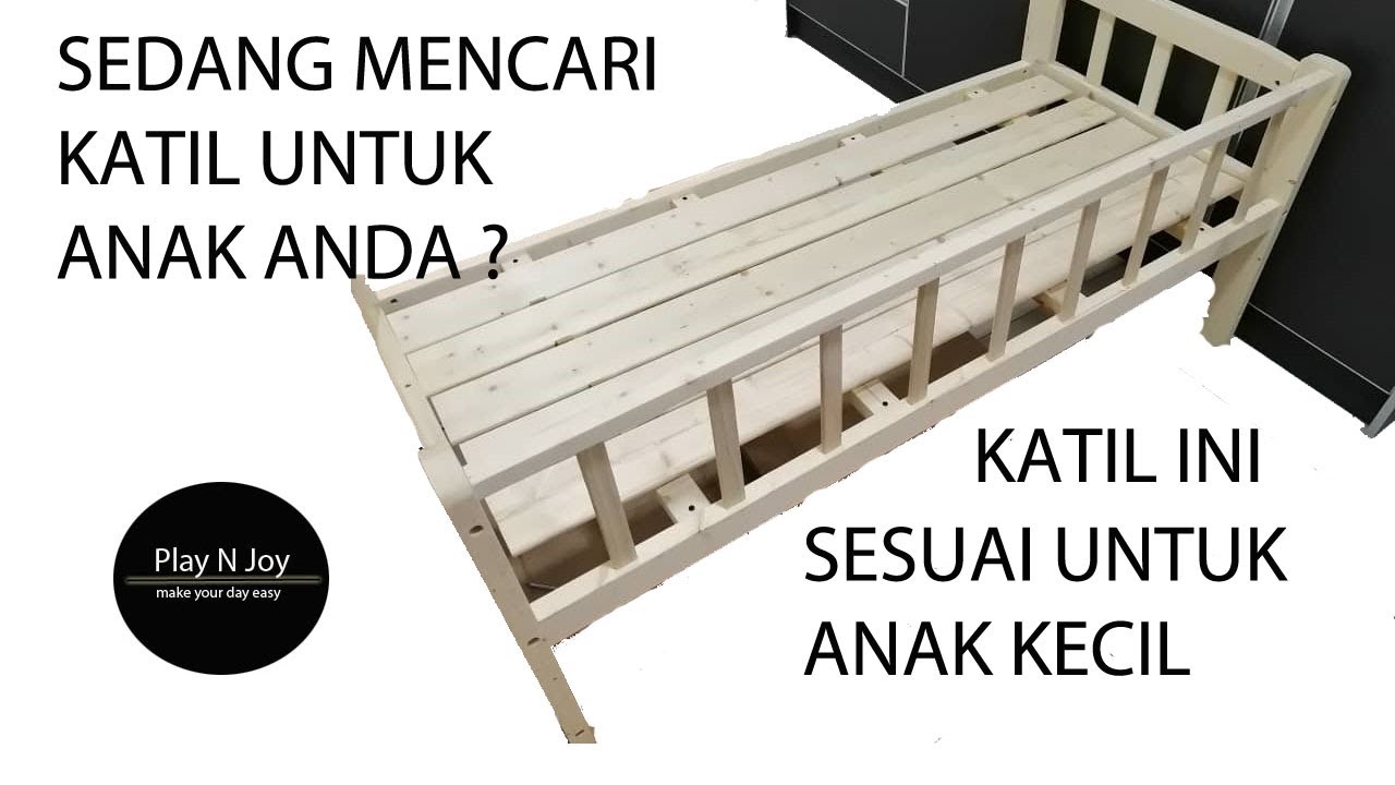 Katil yang sesuai untuk anak-anak tidur sendiri - YouTube