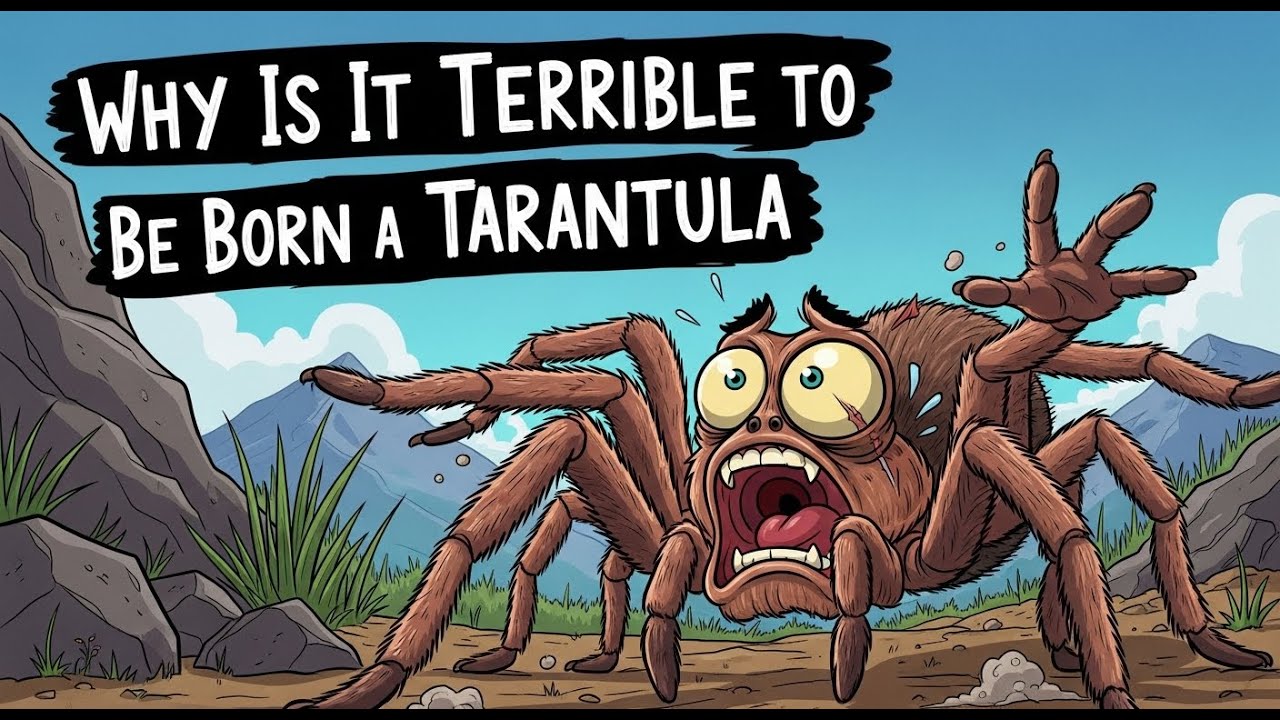 Why is it terrible to be born a tarantula? - YouTube