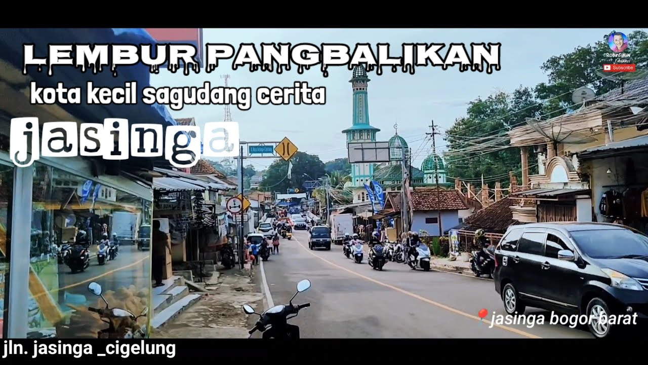 JASINGA BOGOR TUGU SINGA!!taman bugar Jasinga!! - YouTube