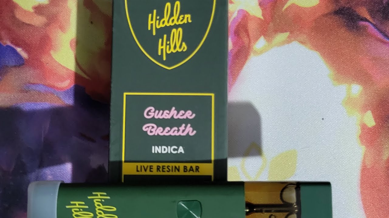 Hidden Hills Club: Live Resin Bar 2g Disposable | Gusher Breath Review ...