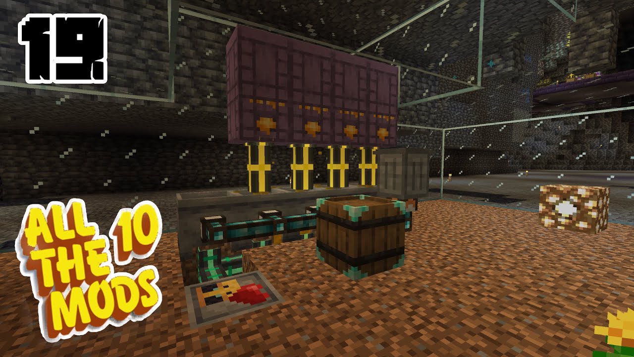PRODUCTIVE BEES COMB FARM - ATM 10 - #19 - YouTube