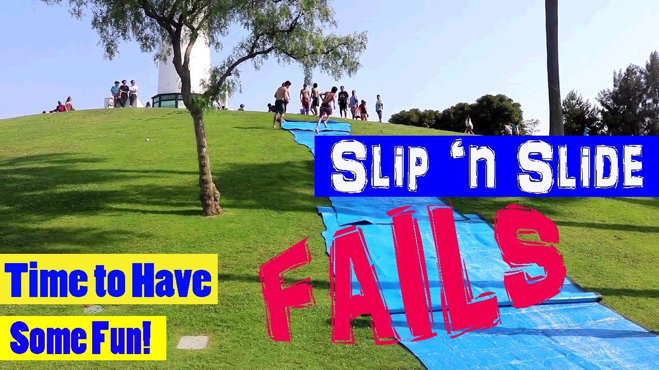 SLIP and SLIDE FAILS at the Long Beach AQUARIUM!!! - YouTube