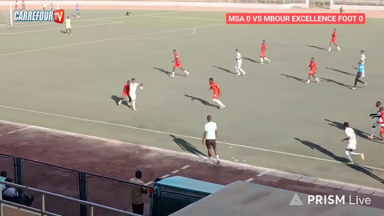 MBOUR SPORTS ACADÉMIE 0 VS MBOUR EXLLENCE 0 DEUXIÈME MI-TEMPS... - YouTube