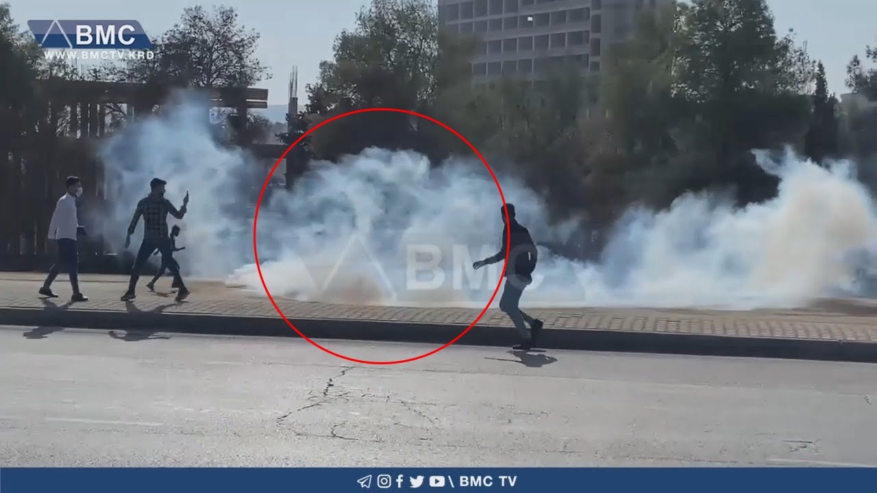 لە خۆپیشاندانەکەی ئەمڕۆی خوێندکارانی زانکۆی سلێمانی بوو بە هەرا Youtube
