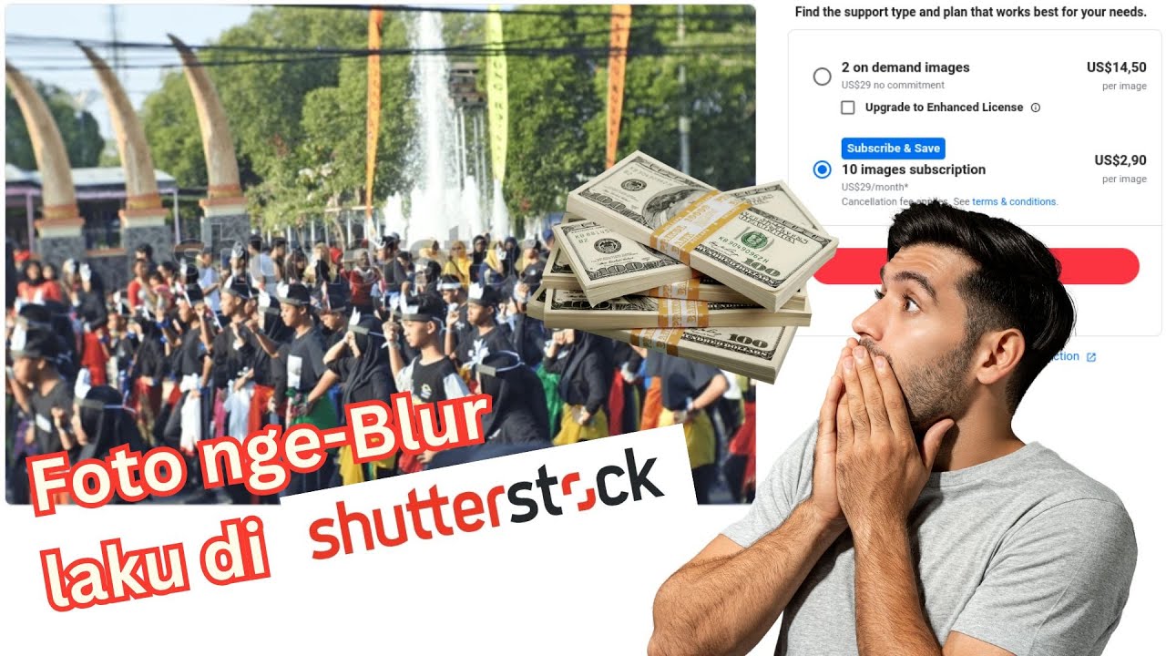 Contoh Foto nge-Blur yang Diapproved dan Laku di Shutterstock - YouTube