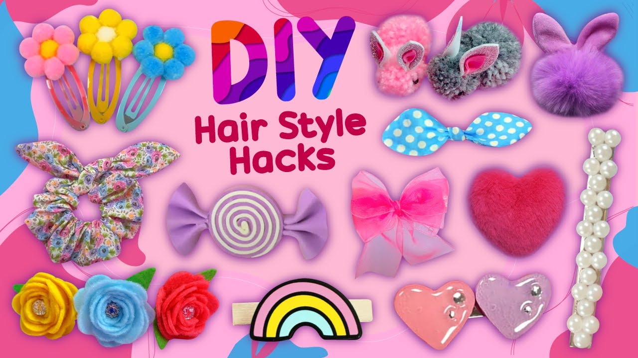 21 Fascinating Hair Style Hacks - Cute and Amazing Hair Pin Designs ...