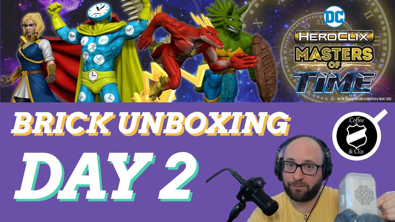 DC HeroClix: Masters of Time Unboxing Video | Day 2 - YouTube