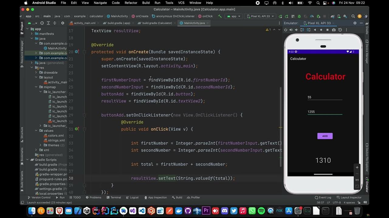 Android Mobile Programming - Activities & Intents (Java) - YouTube