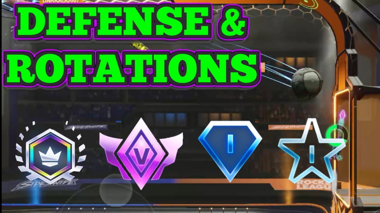 The Ultimate Guide to DEFENSE and ROTATIONS for Rocket League Sideswipe ...