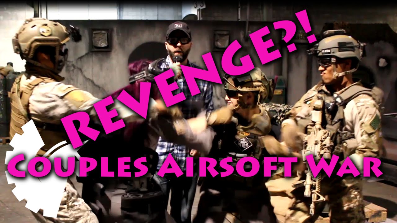 Couples Airsoft War: REVENGE?! (SS Airsoft) - YouTube
