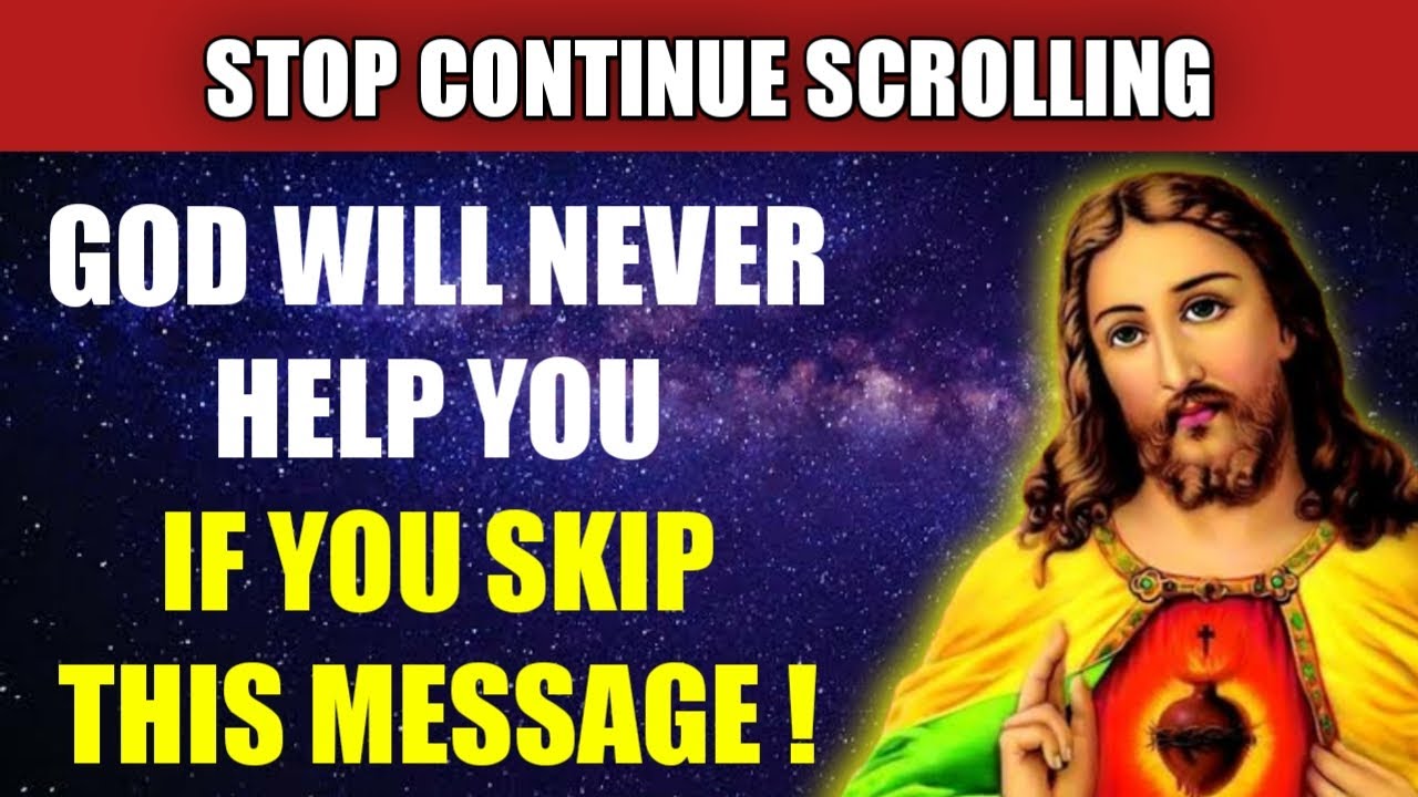 God Message to Me | Message from God | God's Message for Me Today ...