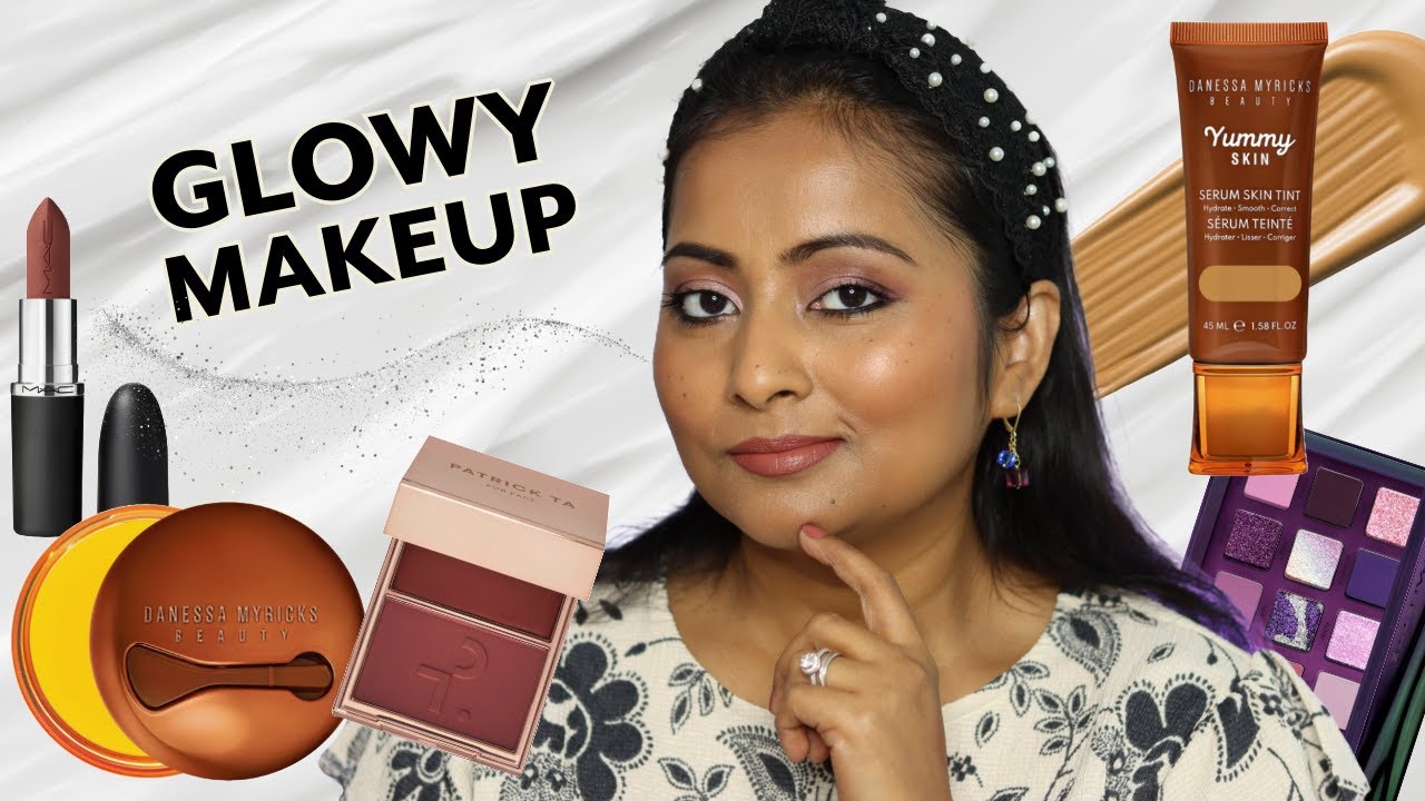Danessa Myricks Yummy Skin, MAC, Patrick Ta, Natasha Denona & More! | Glowy Makeup Tutorial ...