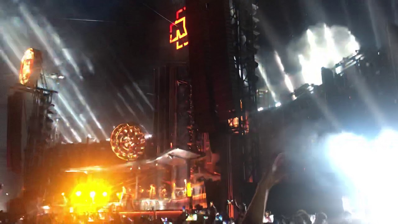 Rammstein concert in Riga-Sonne (06.08.2019) - YouTube
