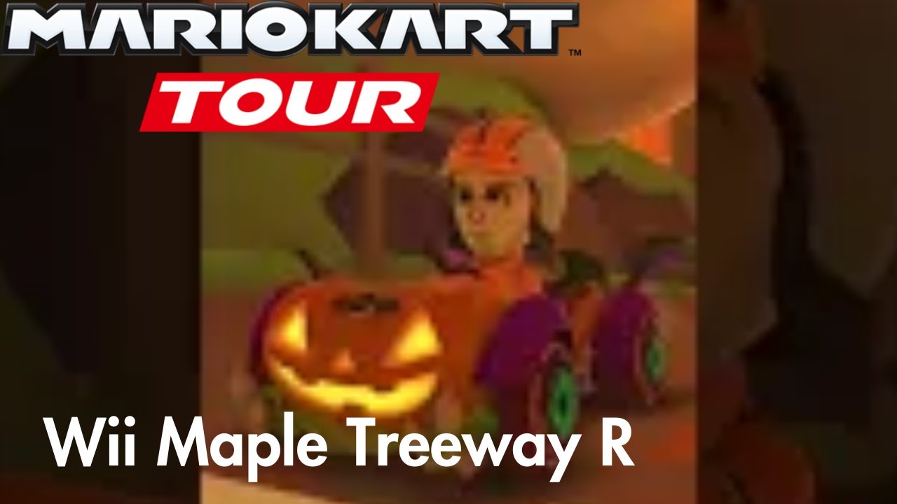 Mario Kart Tour Gameplay: Wii Maple Treeway R - YouTube