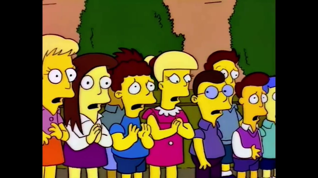 Ya está muerto | Homero Simpson golpea a ladrón de hamburguesas - YouTube