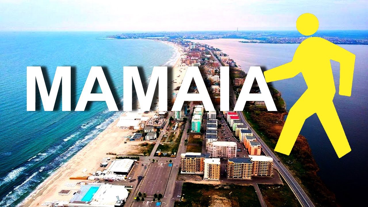 WALKING ON MAMAIA BEACH (ROMANIA) FROM MALIBU HOTEL TO NĂVODARI - YouTube