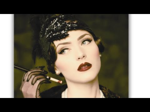 1920’s flapper makeup tutorial for beginner #1920MakeUp #VintageMake-Up - YouTube