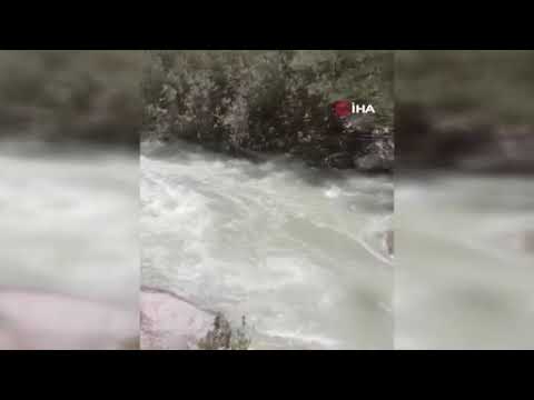 Eğlence Çayı’na giren genç için arama-kurtarma çalışması başlatıldı