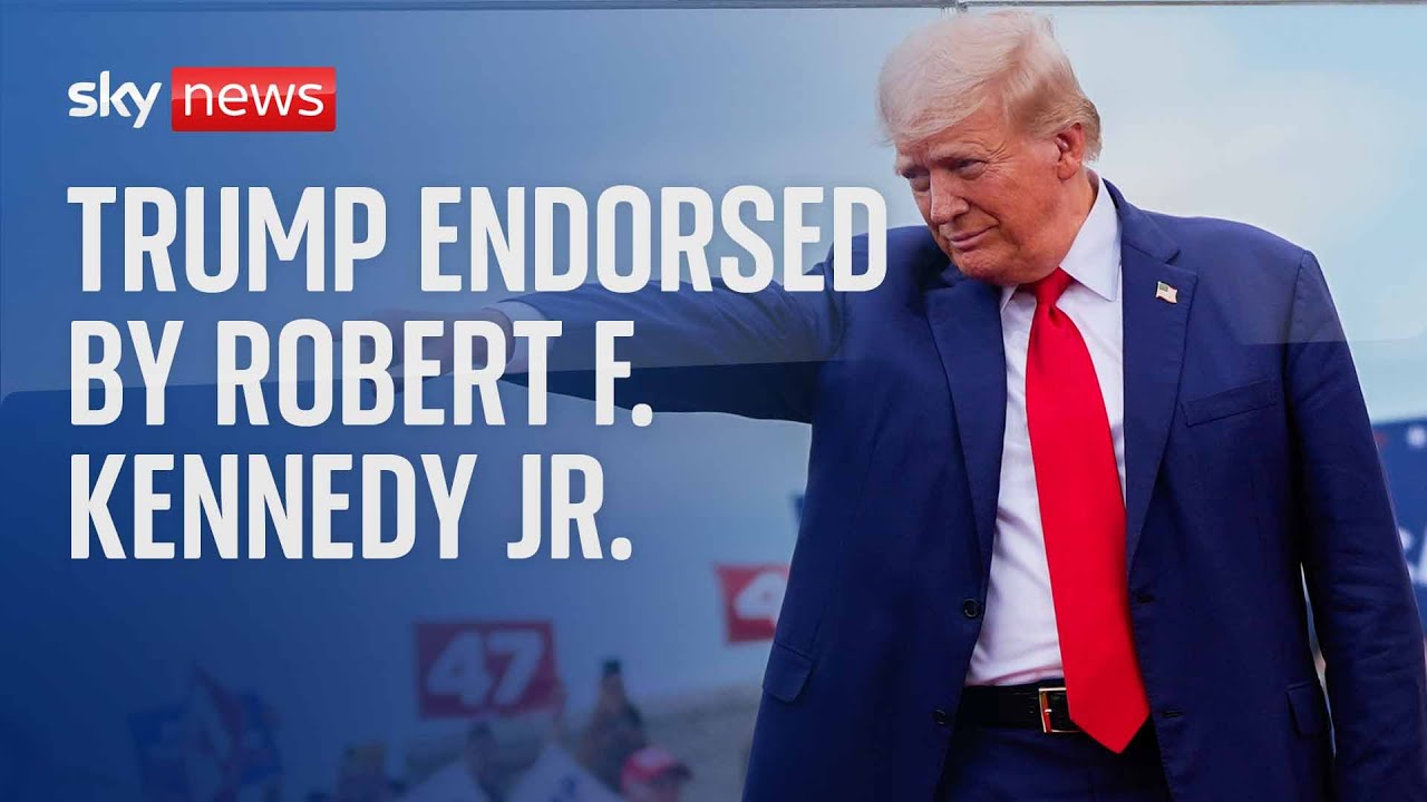 Watch live: Robert F. Kennedy Jr joins Donald Trump to endorse his ...