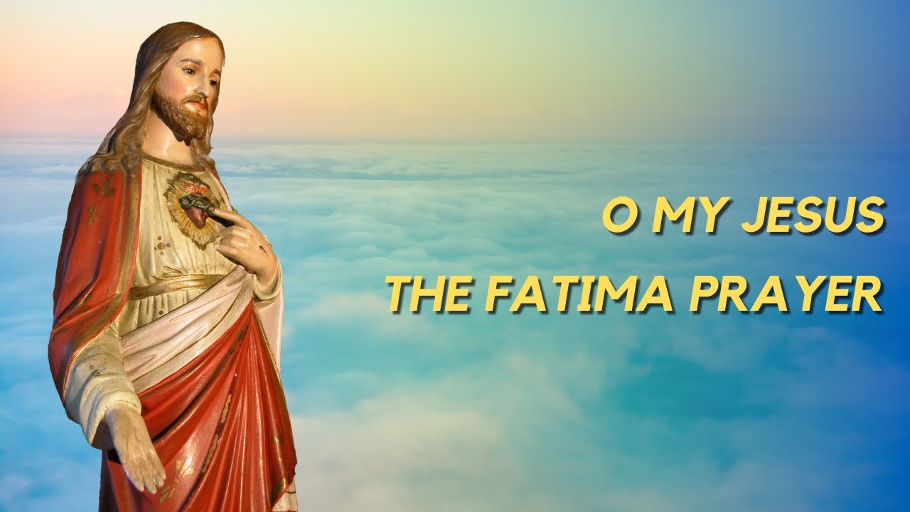 Oh My Jesus Prayer Lord's Prayer Our Father Poster By Classically