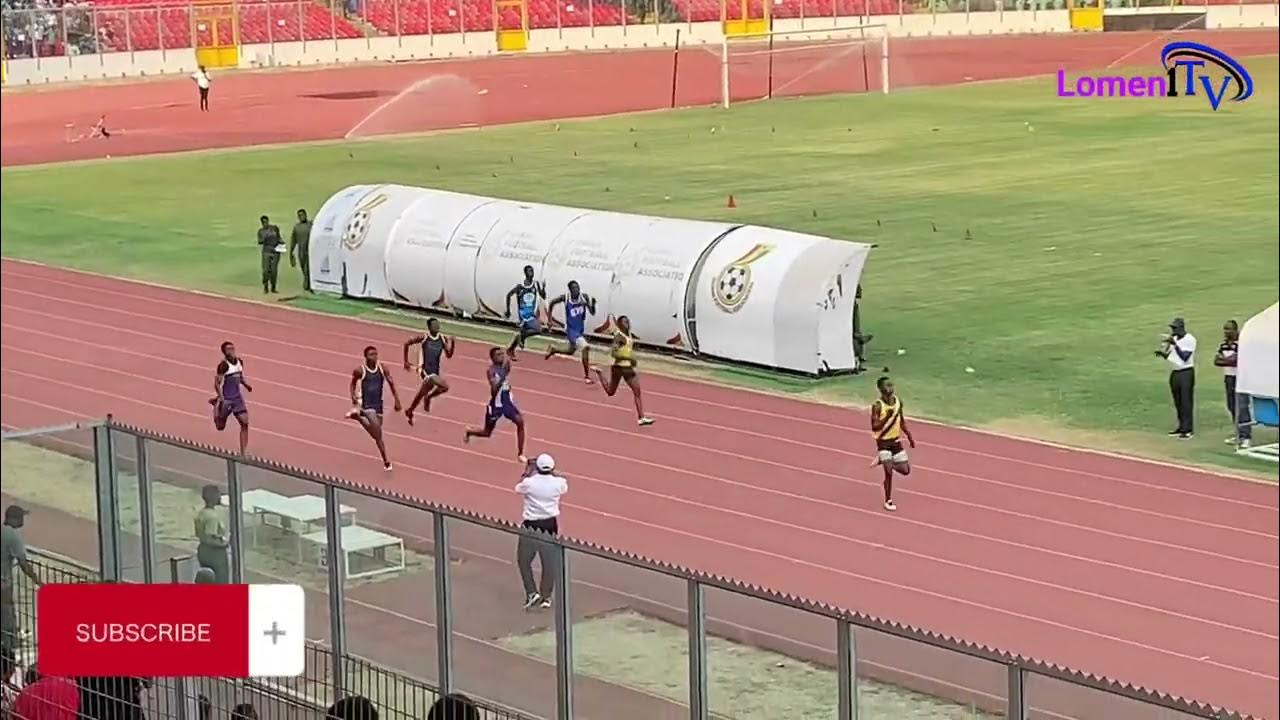 Boys 200m final. Zone 3. Ashanti Region Inter-Co. 2024. - YouTube