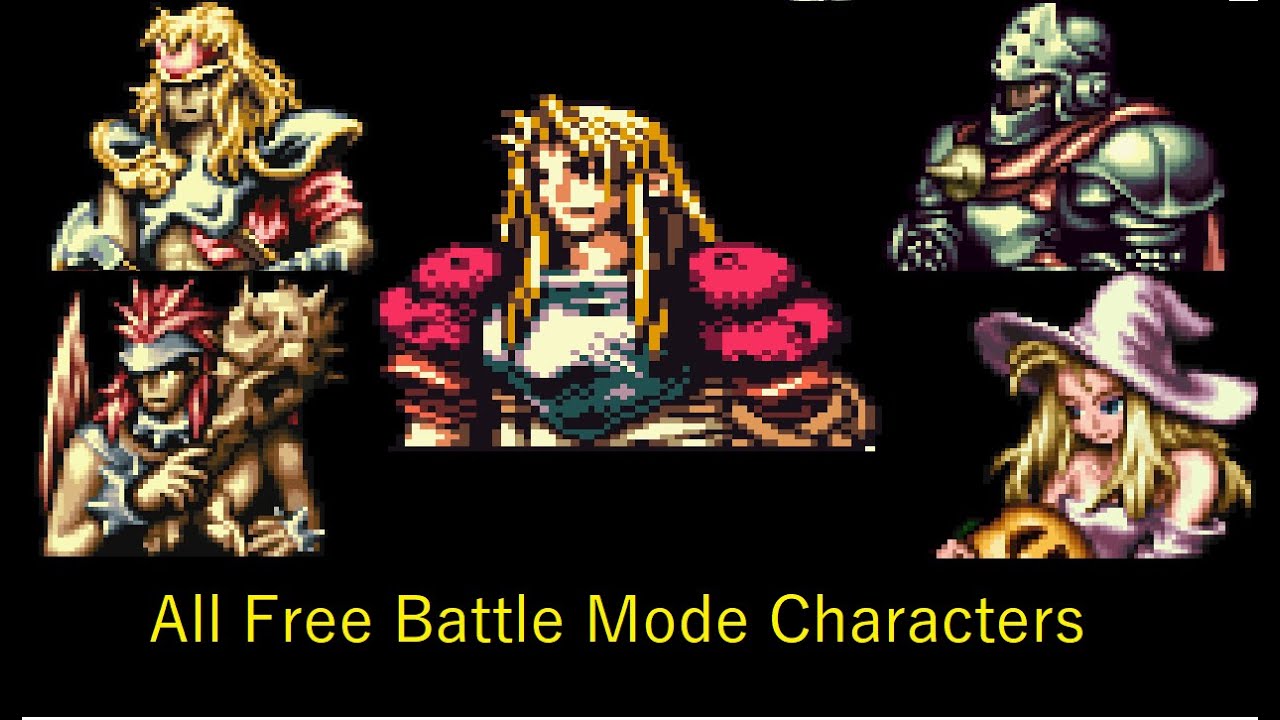 (Legendary Ogre Battle: Prince of Zenobia) All Free Battle Mode ...