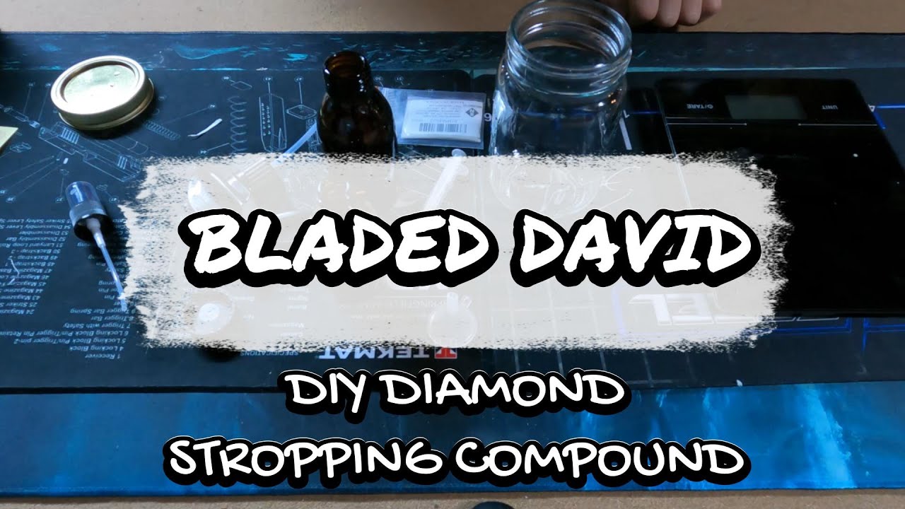 DIY Diamond Stropping Compound Spray - YouTube
